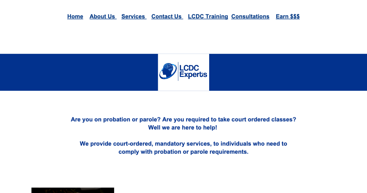 LCDC Experts Website